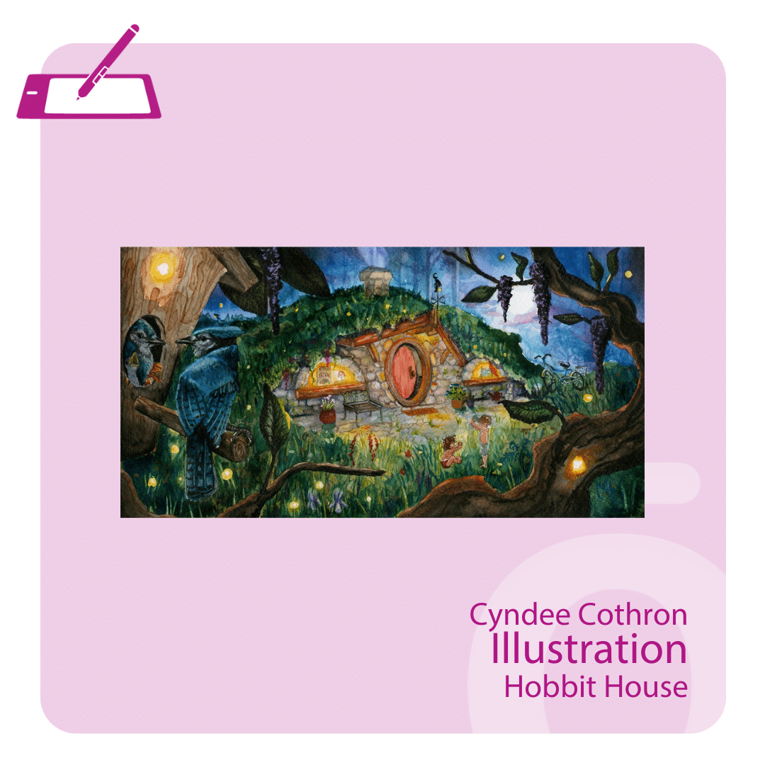 Illustration Technology Senior Cyndee Cothron | Nossi College