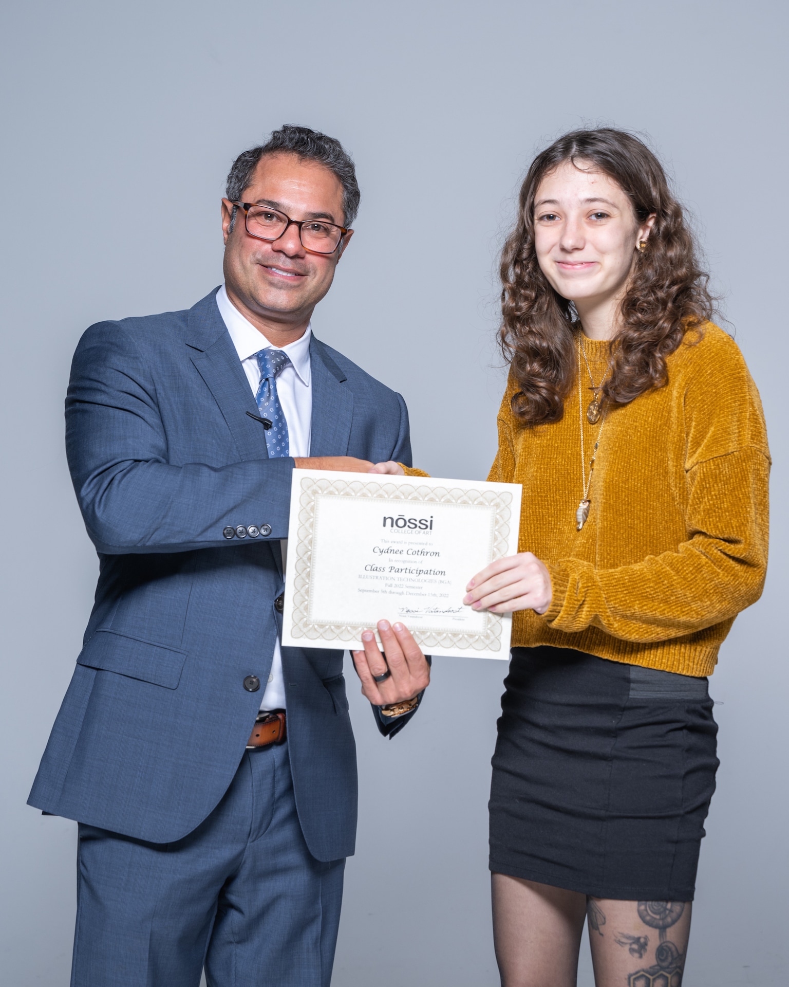 Student Awards Fall 2022 | Arts Degree | Nossi College of Art