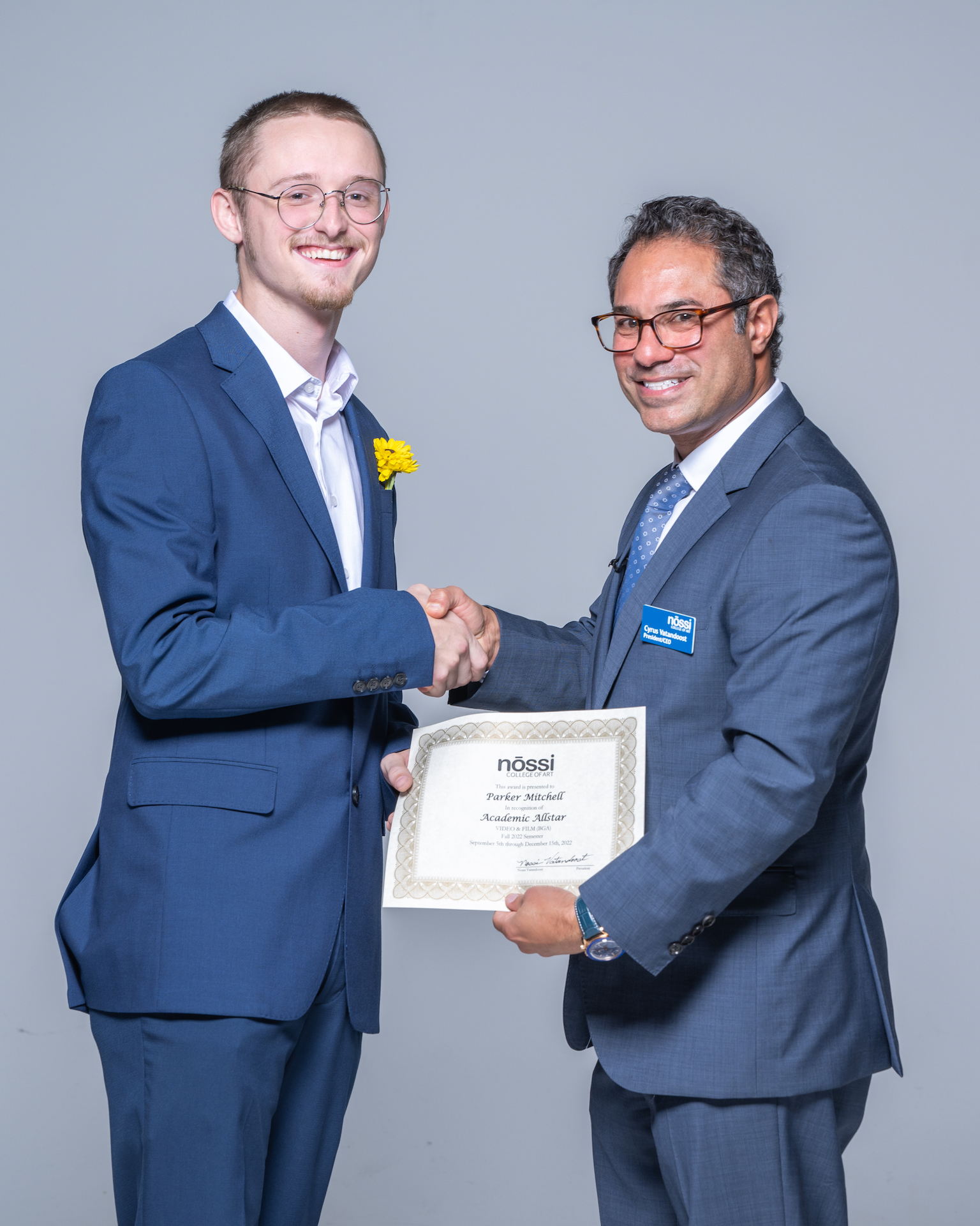 Student Awards Fall 2022 | Arts Degree | Nossi College of Art