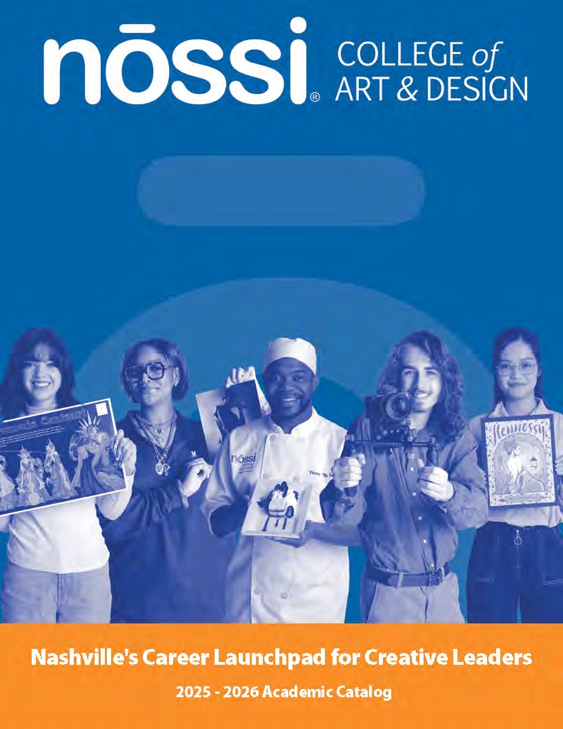 Course Catalog | Visual Art Degrees | Nossi College of Art and Design