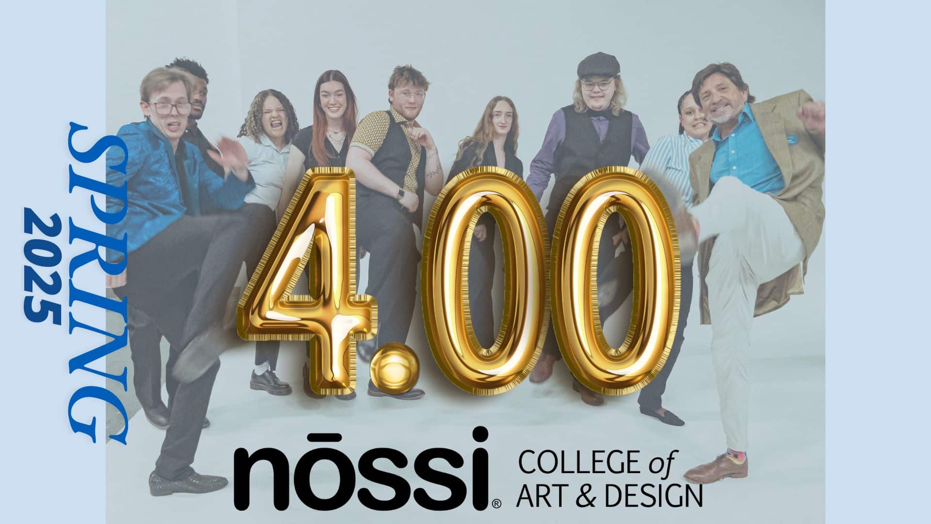 SPRING 2025 TOP GRADES | Nossi College of Art and Design