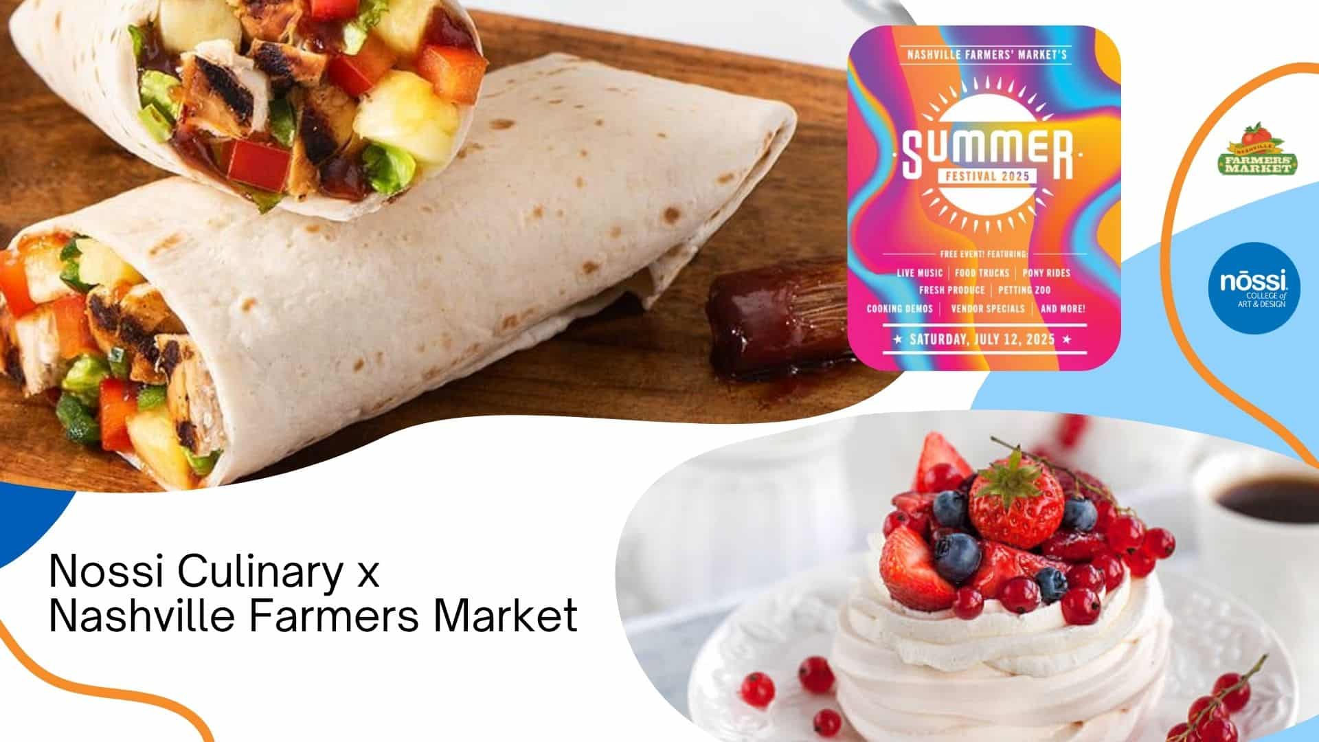 RECIPES from Nossi Culinary x Nashville Farmers Market: Summer Festival 2025 | Nossi College of ...